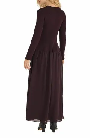 Rebecca Taylor Calla Maxi Dress - Raisin