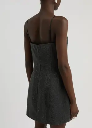 Alexander Wang Crystal-embellished Mini Dress