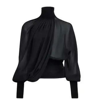 Alaia Cut Out Blouses