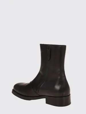 Our Legacy Camion Leather Ankle Boots - Black
