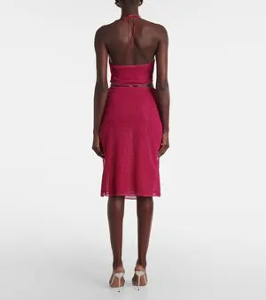 Oseree Lumière Lamé Top