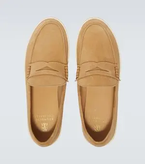 Brunello Cucinelli Suede Loafers