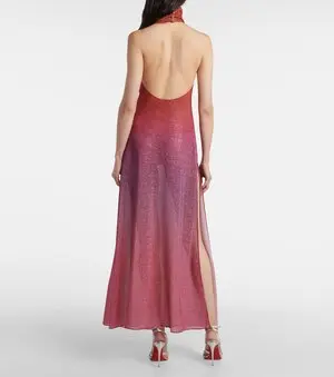Oseree Lumière Maxi Dress - Multicoloured
