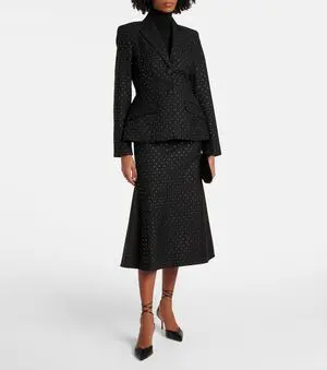 Erdem Polka-dot Blazer