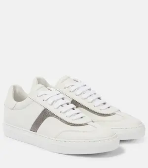 Brunello Cucinelli Logo Sneakers For Women