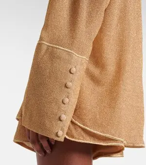 Oseree Lumière Lamé Shirt