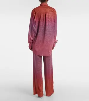 Oseree Lamé Shirt - Multicoloured