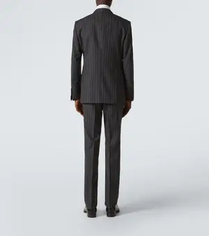 TOM FORD Pinstripe Wool And Mohair Suit