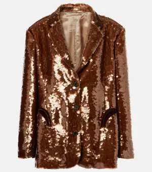 BLAZÉ MILANO Tarantella Chiller Sequined Blazer