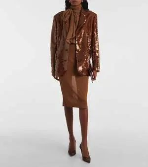 BLAZÉ MILANO Tarantella Chiller Sequined Blazer