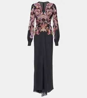 Etro Paneled Evening Dresses