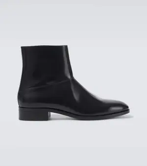 Valentino Garavani Almond Toe Boots For Men