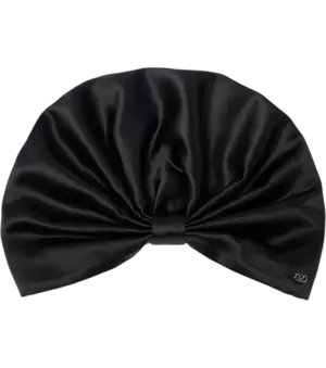 Valentino Garavani Silk Headscarf - Black