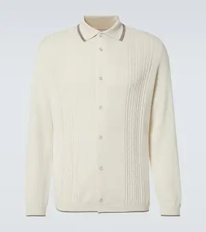 Brunello Cucinelli Cotton Polo Sweater