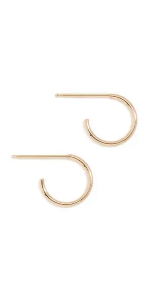 Zoe Chicco 14k Gold Huggie Hoop Earrings - 14k Yellow Gold