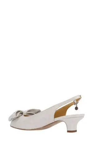 J. Reneé Lirain Slingback Sandal - Silver