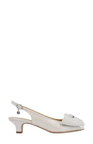 J. Reneé Lirain Slingback Sandal - Silver