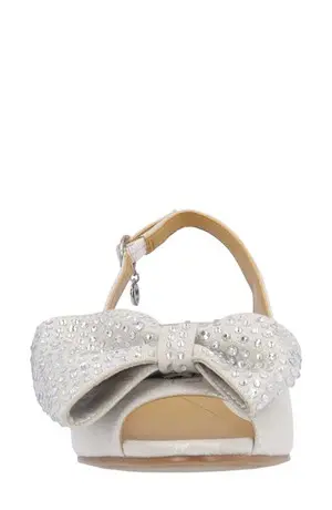 J. Reneé Lirain Slingback Sandal - Silver