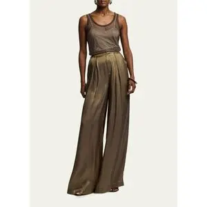 Ralph Lauren Melony Embellished Mesh Tank Top