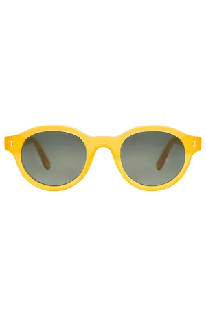 Illesteva Medellin Sunglasses - Honey Gold/olive