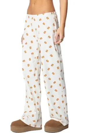 EDIKTED Cottontail Stretch Cotton Lounge Pants