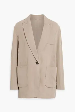 Brunello Cucinelli Cotton Blazer - Neutral