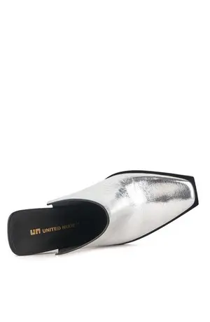 United Nude Rockit Mule - Silver