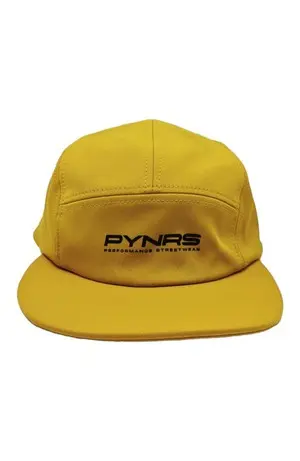 PYNRS PERFORMANCE STREETWEAR 5-panel Run Cap - Mustard