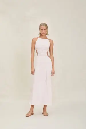 Devon Windsor Draped Dresses