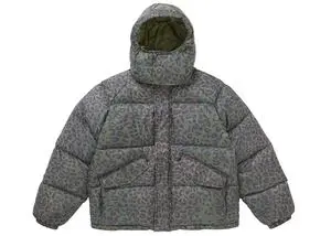 Supreme 700 Fill Down Lightweight Puffer Jacket - Leopard