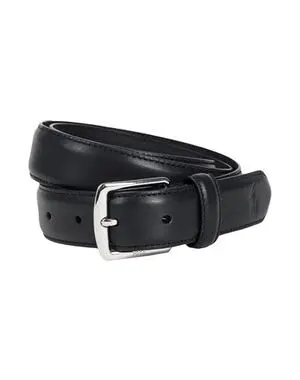Polo Ralph Lauren Full-grain Leather Dress Belt - Black