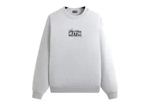 Kith X Batman Bats Vintage Nelson Crewneck Sweatshirt