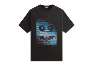 Kith X Batman Dark Knight Teaser Vintage Tee Shirt - Black