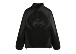 Kith X Batman Quarter Zip Sherpa Jacket