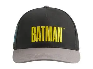 Kith X Batman Twill Snapback Cap - Black