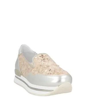 Hogan Leather And Textile Fiber Slip-on Sneakers