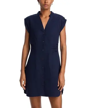 Navy Poplin Dresses