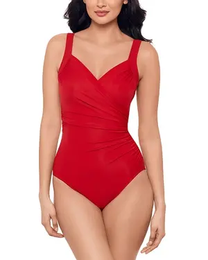 Miraclesuit Sanibel One-piece Swimsuit - Cayenne Red