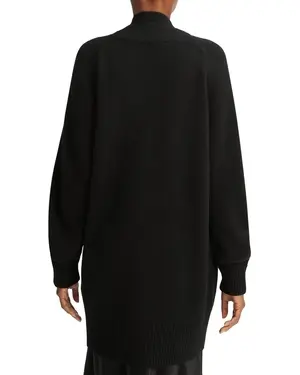 Vince Cashmere Open Front Cardigan Sweater - Black