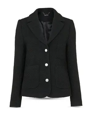 Whistles Textured Notched Lapel Blazer