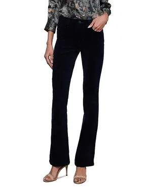 L'Agence L'AGENCE Stevie Velvet Jeans Deep Midnight