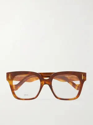 Loewe Square-frame Acetate Optical Glasses - Tortoiseshell