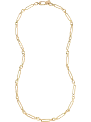 Lauren Rubinski Extra Small Links 14-karat Necklace - Gold