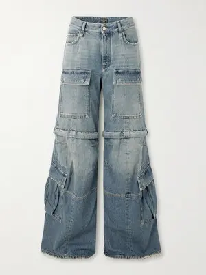 Balenciaga Frill Jeans For Women