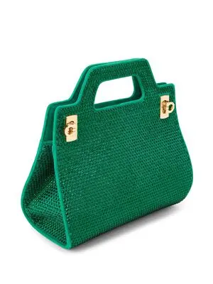 FERRAGAMO Crystal-embellished Mini Bag