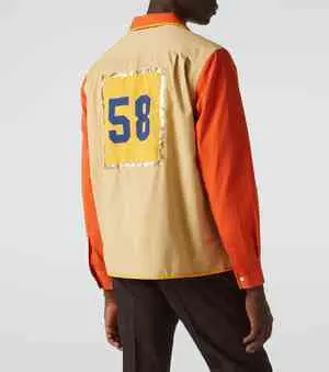 BODE Fifty-eight Printed Cotton Shirt