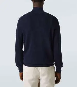 Brunello Cucinelli Half-zip Sweater - Blue