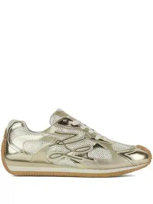 Karl Lagerfeld Gold Tone Sneakers For Women
