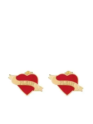 Philipp Plein Valentine Stud Earrings - Gold