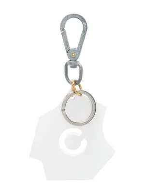OBJECTS IV LIFE Logo Keyring - White
